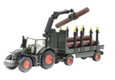 Siku, Traktor z przyczepą leśną, model pojazdu, 1861 - smyk.com