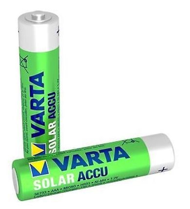 VARTA, Solar, zestaw akumulatorów, 550 mAh, Ni-MH - smyk.com