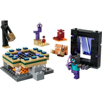 LEGO Minecraft, Podróż przez portal Netheru i Kresu, 21584 - smyk.com