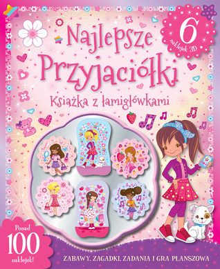 Najlepsze przyjaciółki. Książka z łamigłówkami - smyk.com Najlepsze przyjaciółki. Książka z łamigłówkami - smyk.com